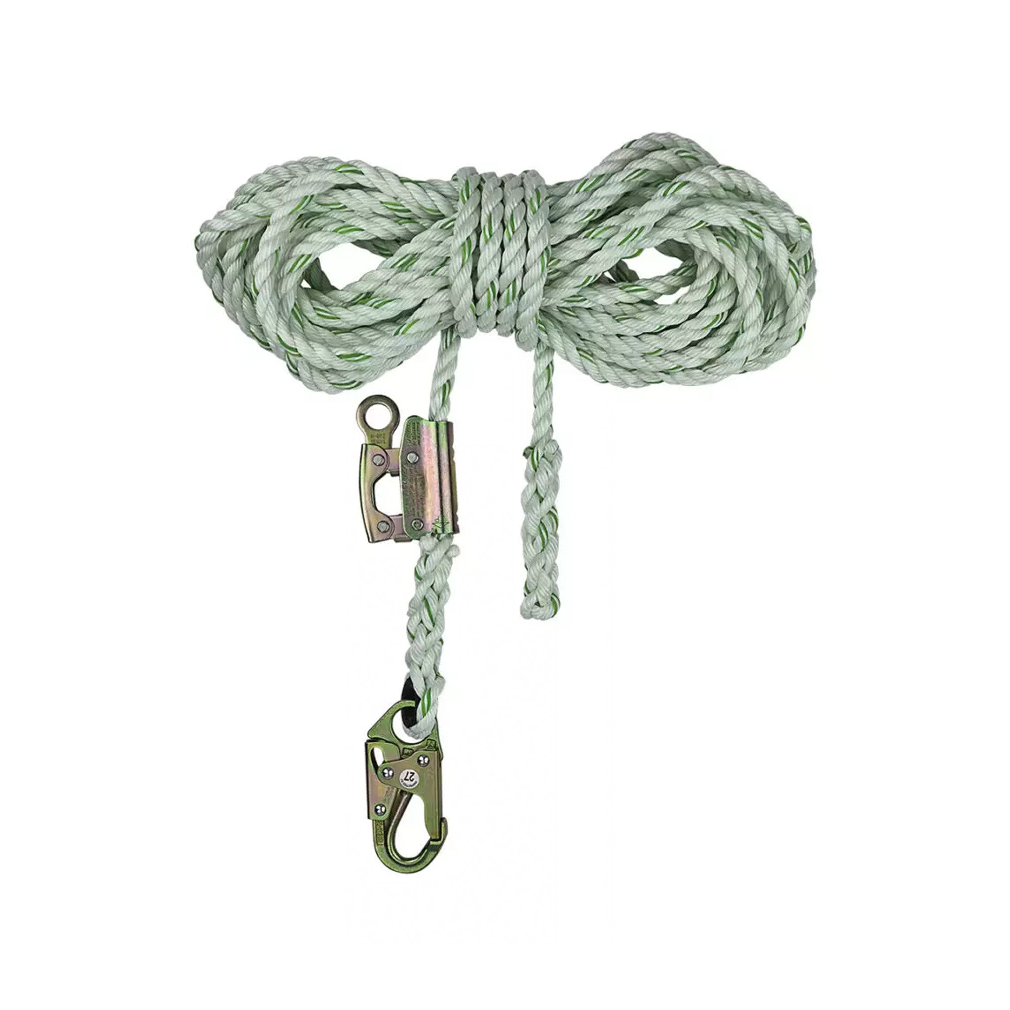 Safewaze PRO 50' Vertical Lifeline Assembly: Snap Hook, Rope Grab - FS ...