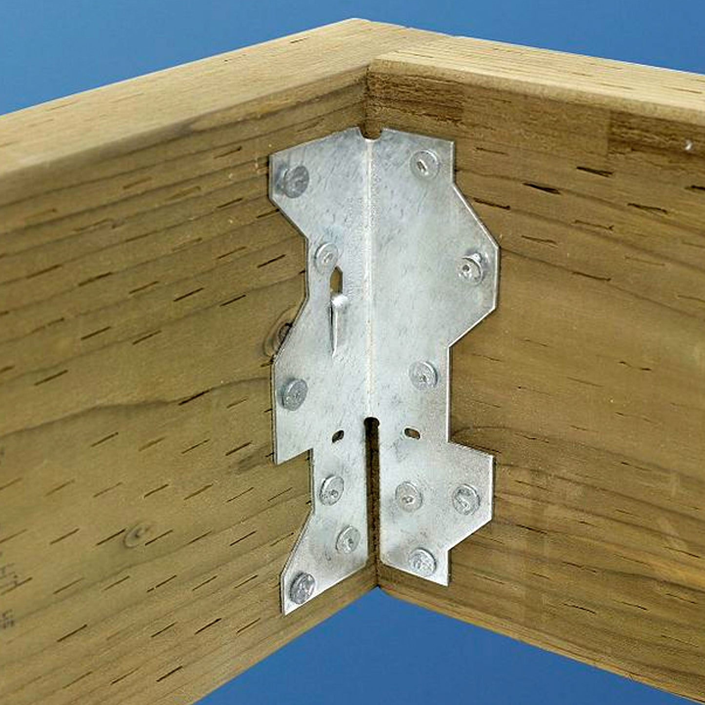 Simpson Strong-Tie 1.4 in. W X 4.5 in. L Galvanized Steel Framing Angl ...