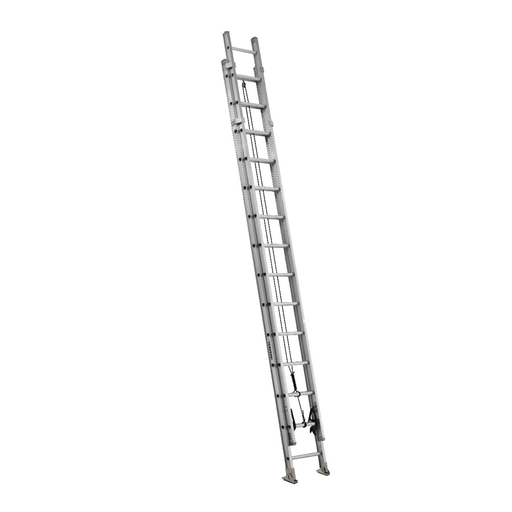 Louisville 28-Foot Aluminum Extension Ladder, 375-Pound Load Capacity ...