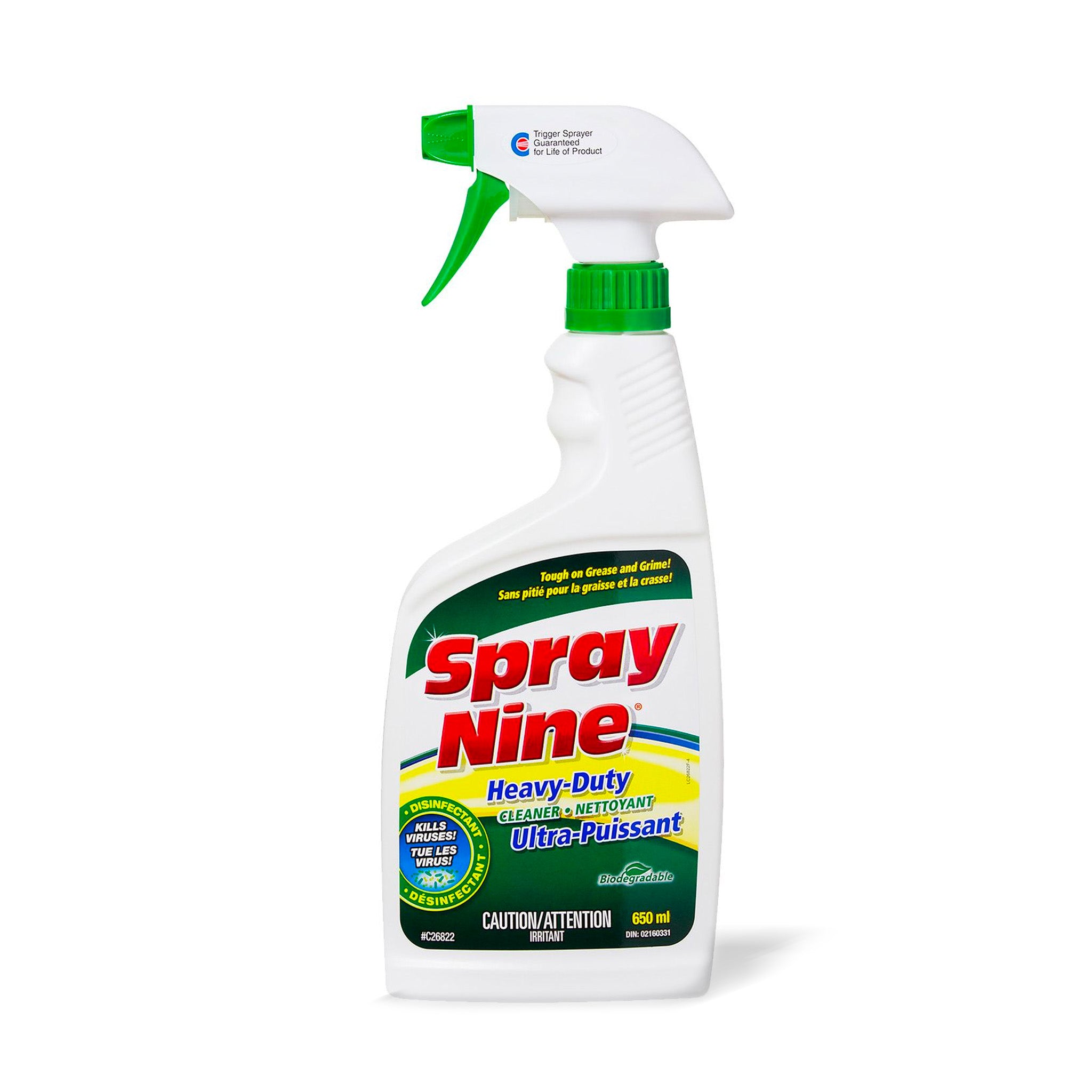 Spray Nine Heavy Duty Cleaner+Degreaser +Disinfectant - 22 fl. oz. – GCNYC