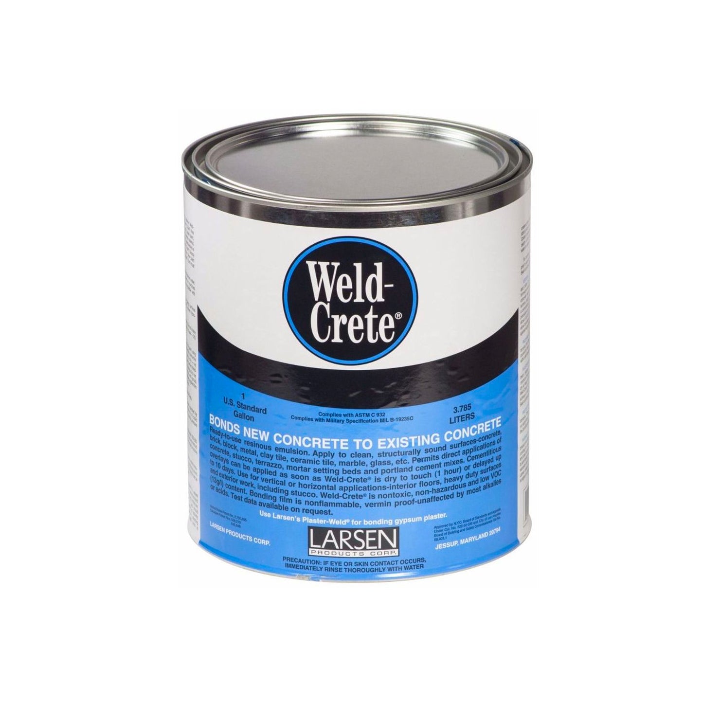 Weld-Crete Concrete Bonding Agent - 1 Gallon – GCNYC