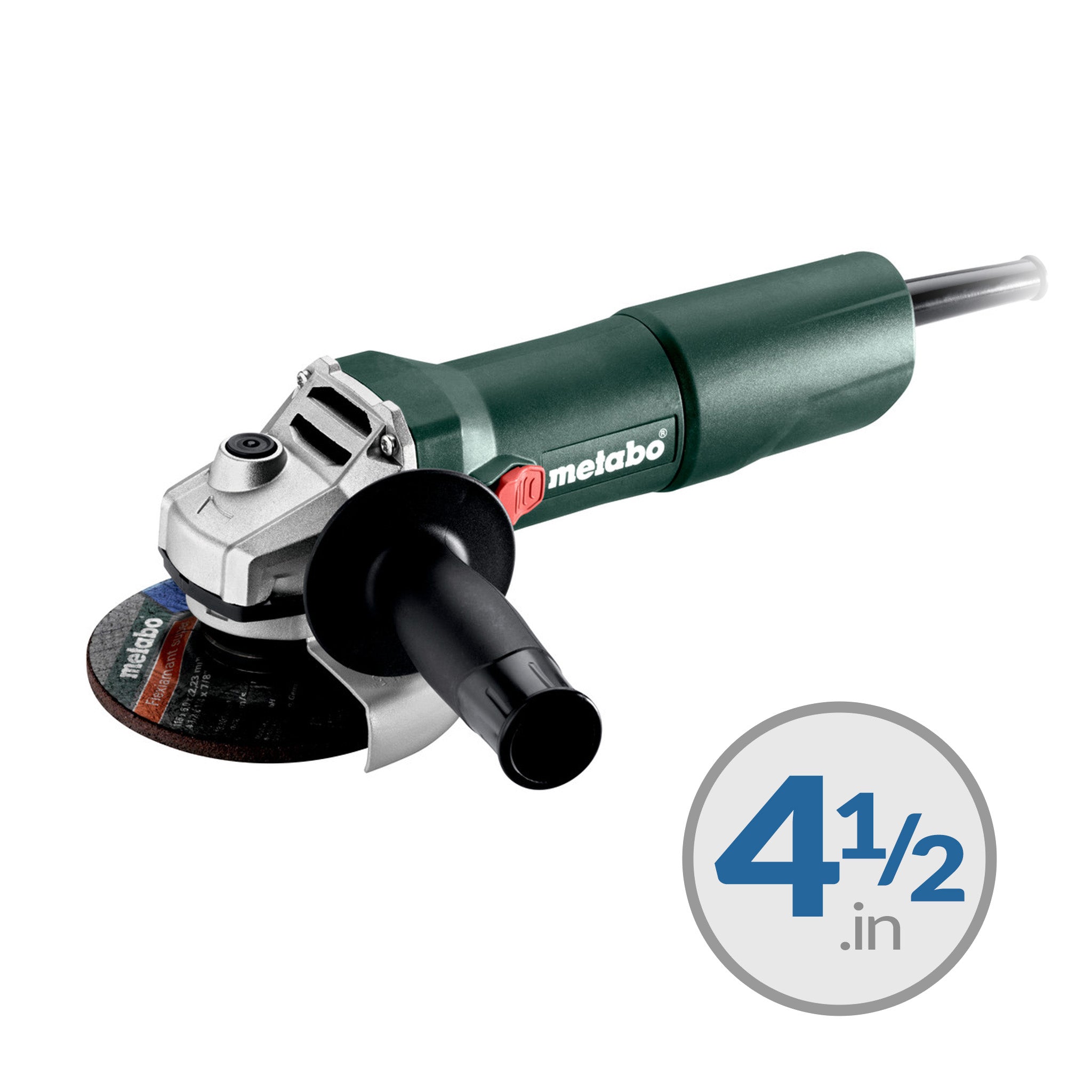 Metabo 4 1/2 in. Angle Grinder, W 750-115, 603604420 – GCNYC