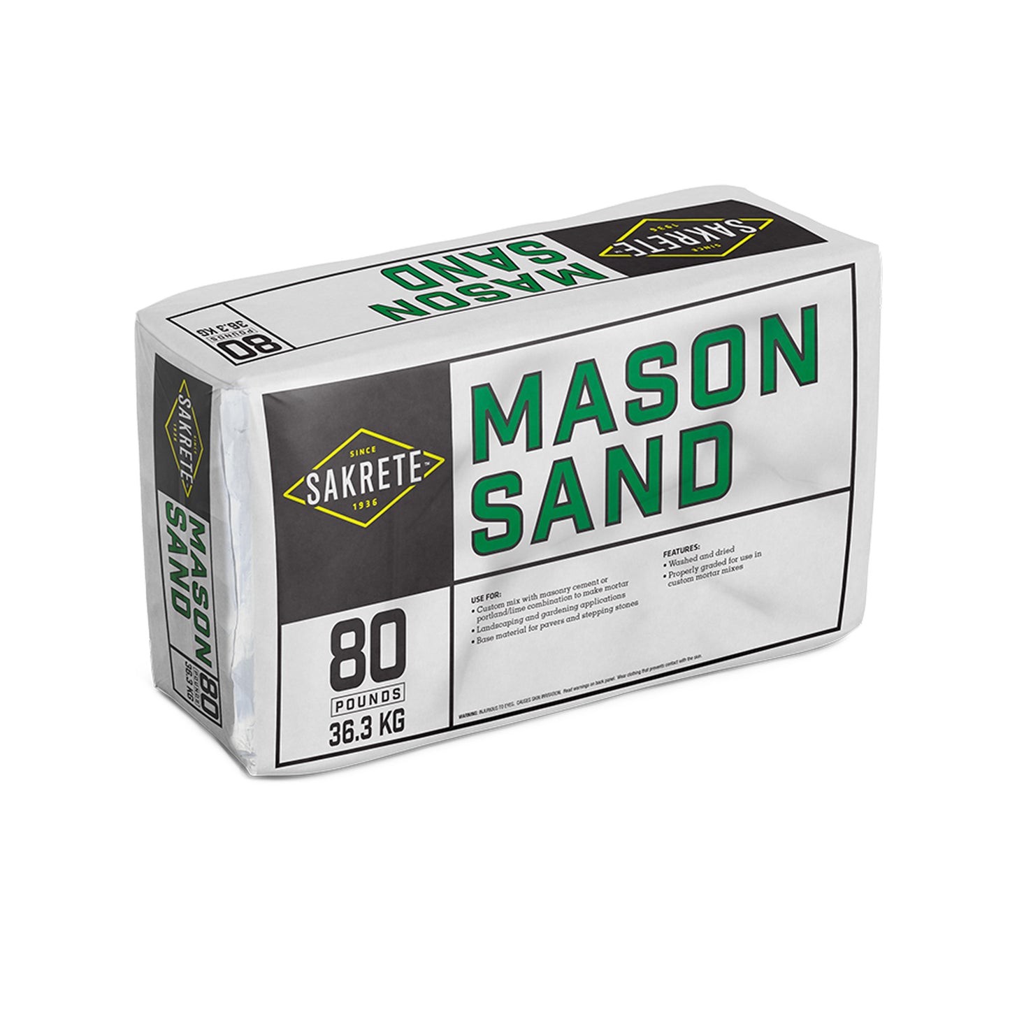 Sakrete Mason Sand - 80 lbs – GCNYC