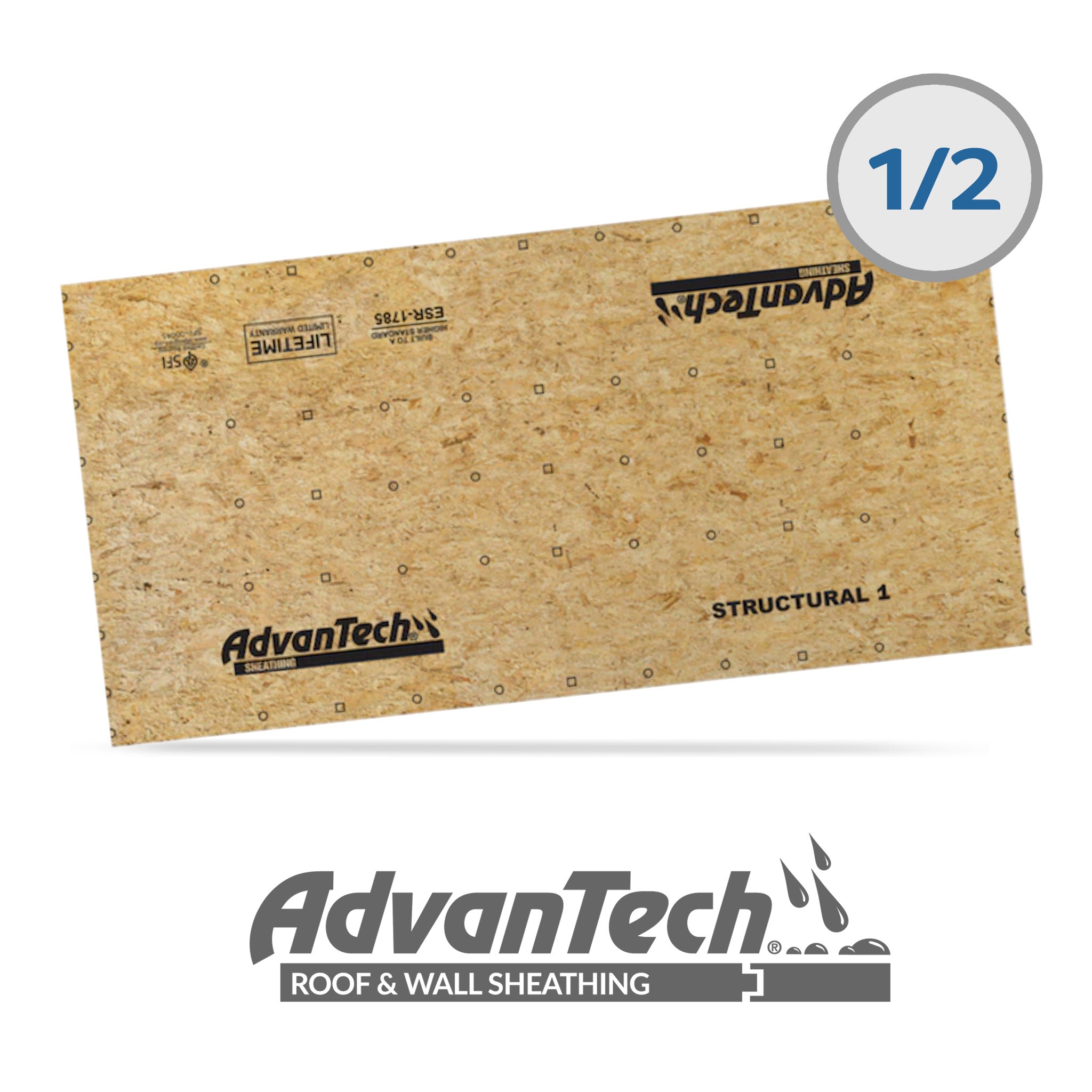 Advantech Sheathing Panel - 1/2 in x 4 ft. x 8 ft. – GCNYC
