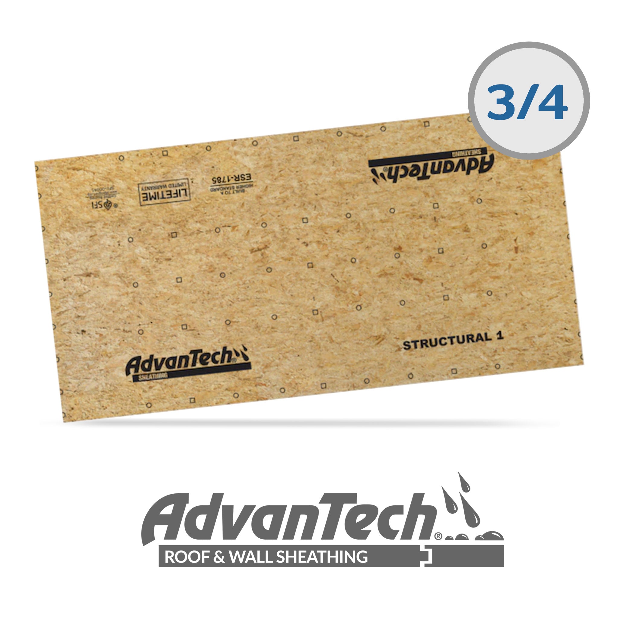 Advantech Sheathing Panel - 3/4 in x 4 ft. x 8 ft. – GCNYC