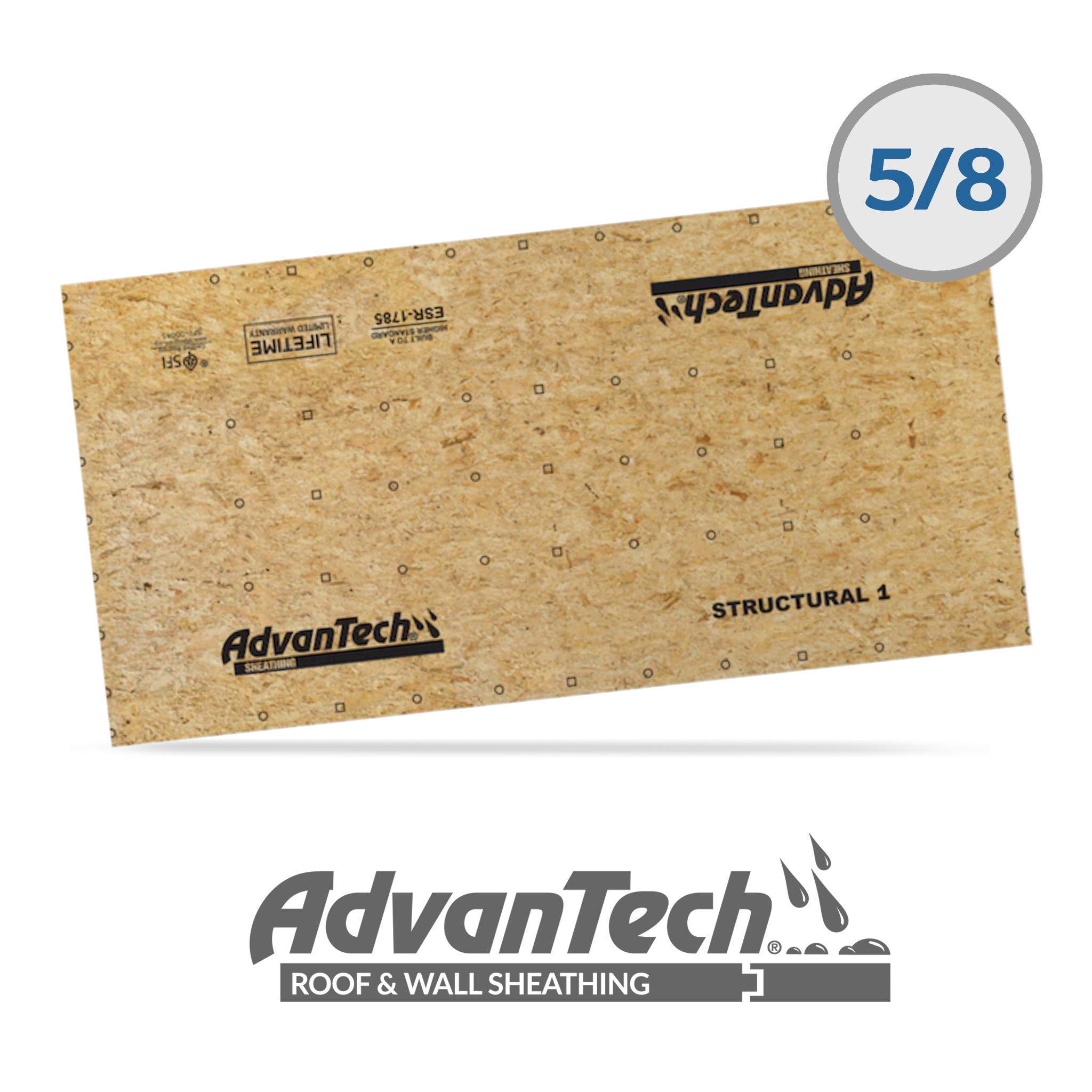 Advantech Sheathing Panel - 5/8 in x 4 ft. x 8 ft. – GCNYC